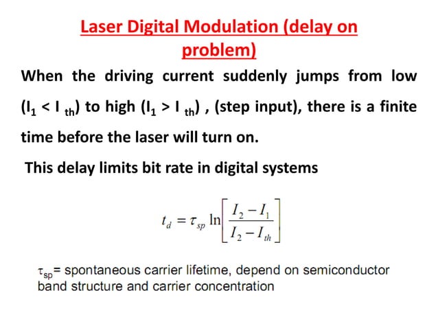 Optical Modulation _ external and internal | PDF