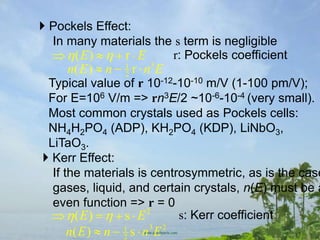 Optical modulator (8,12,17,29) | PPTX