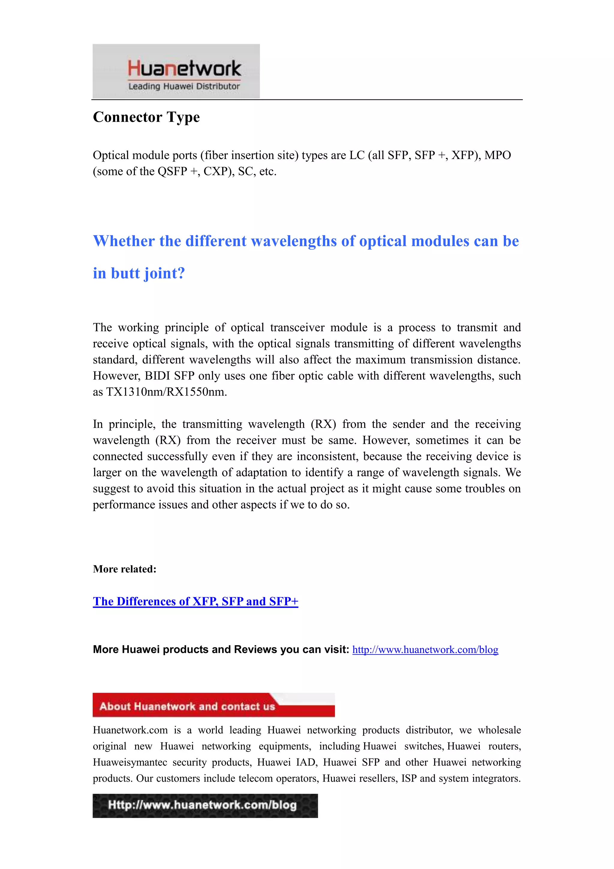Optical module | DOC