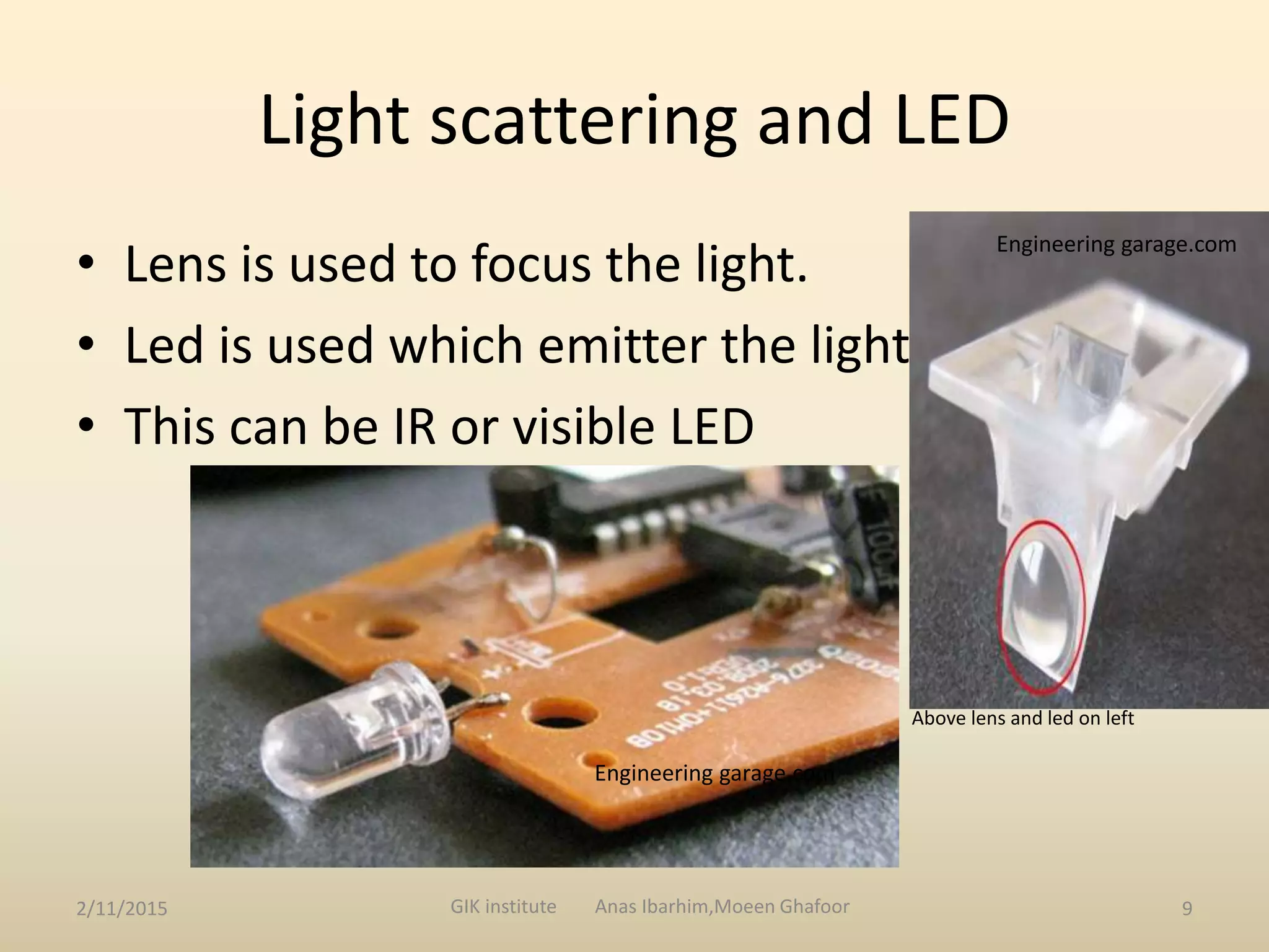 Optical mouse working principle | PPTX