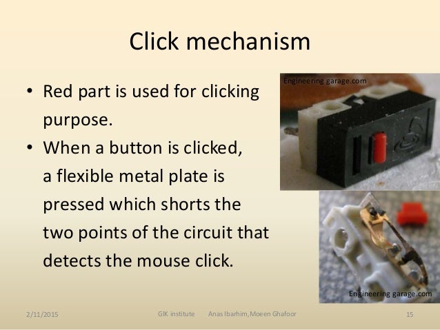 Optical mouse working principle