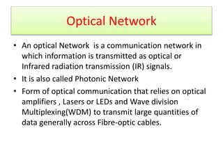 Optical network | PPT
