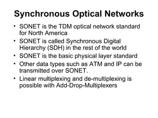 Optical network architecture | PPT