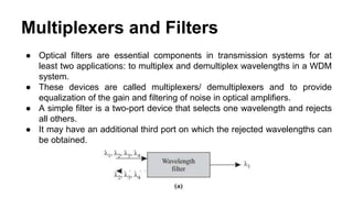 Optical network components lecture 02 | PPTX