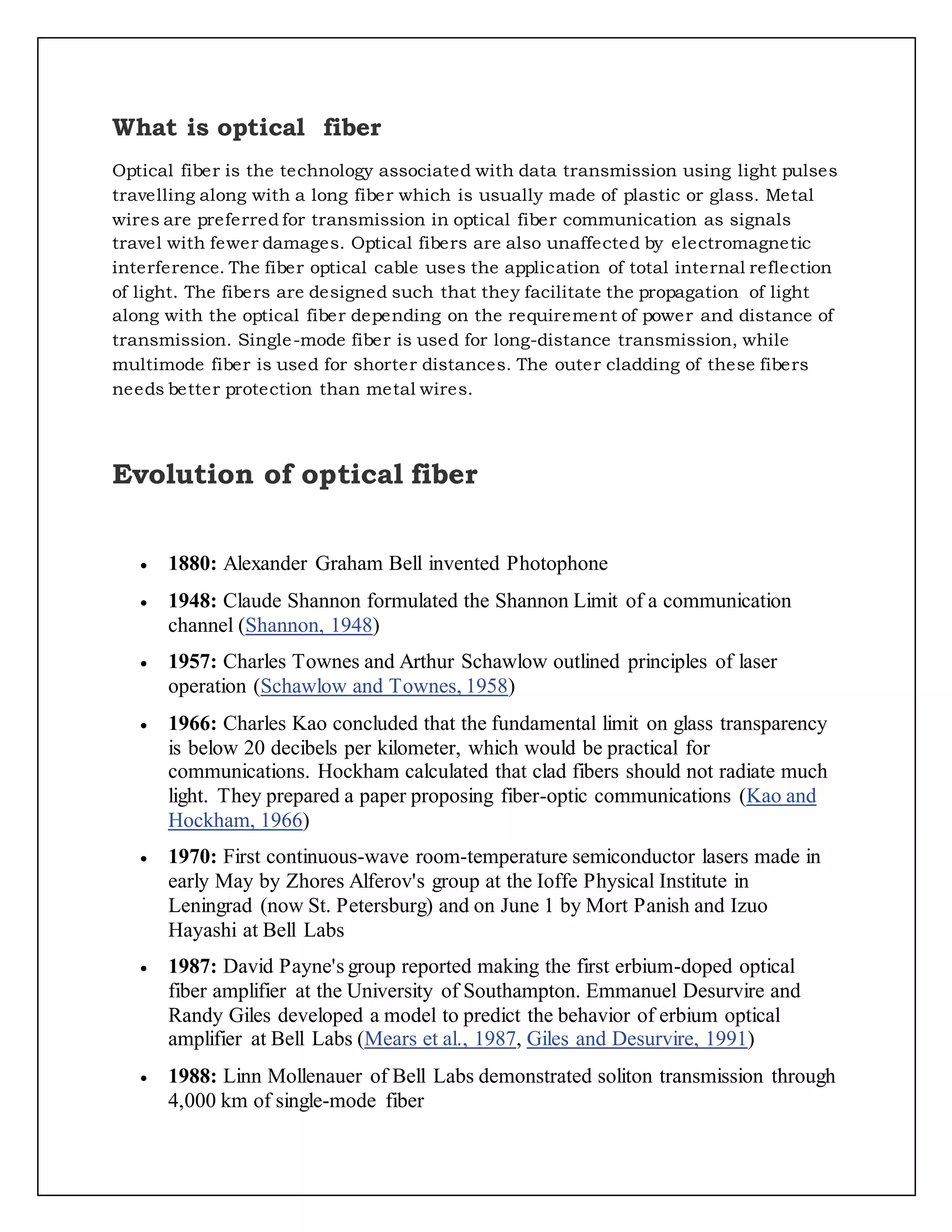 Optical network pdf | DOCX