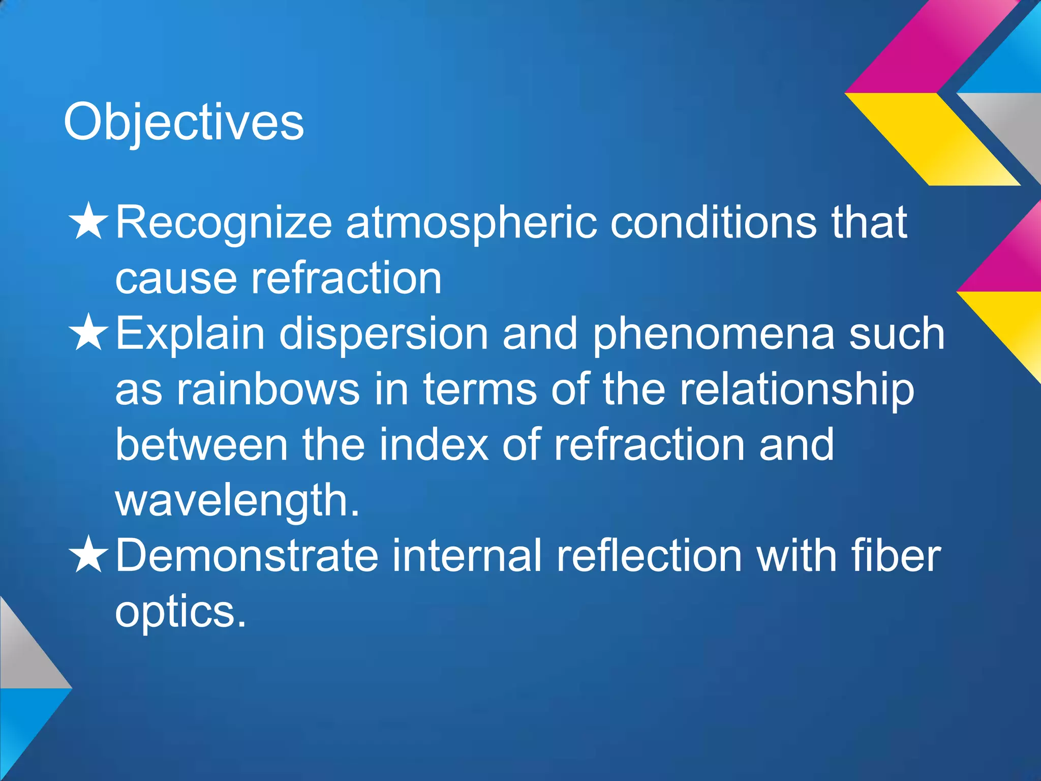 Optical phenomena | PPTX