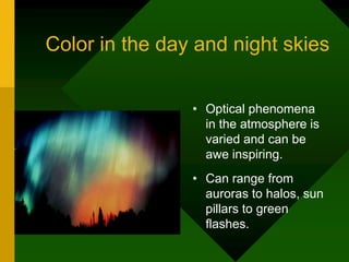 optical_phenomena project for school and college students | PPT