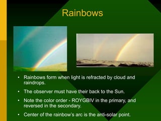 optical_phenomena project for school and college students | PPT