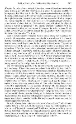 Optical power output of an unidentified high altitude light source by ...