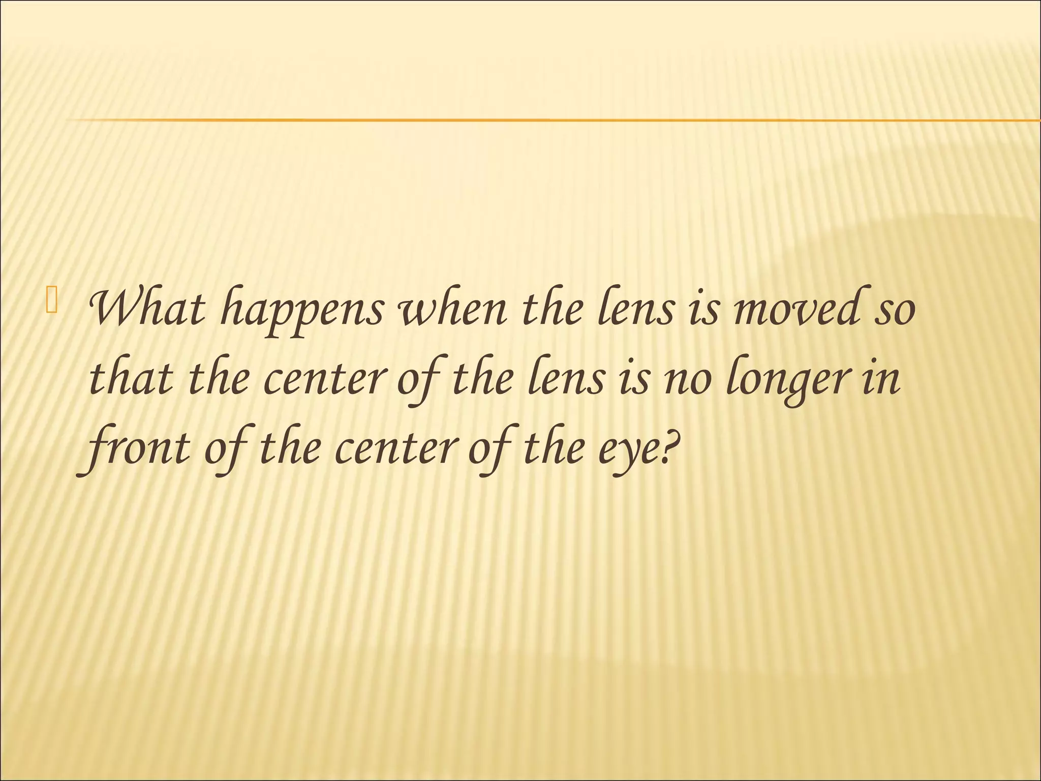 Optical prism decentration | PPT