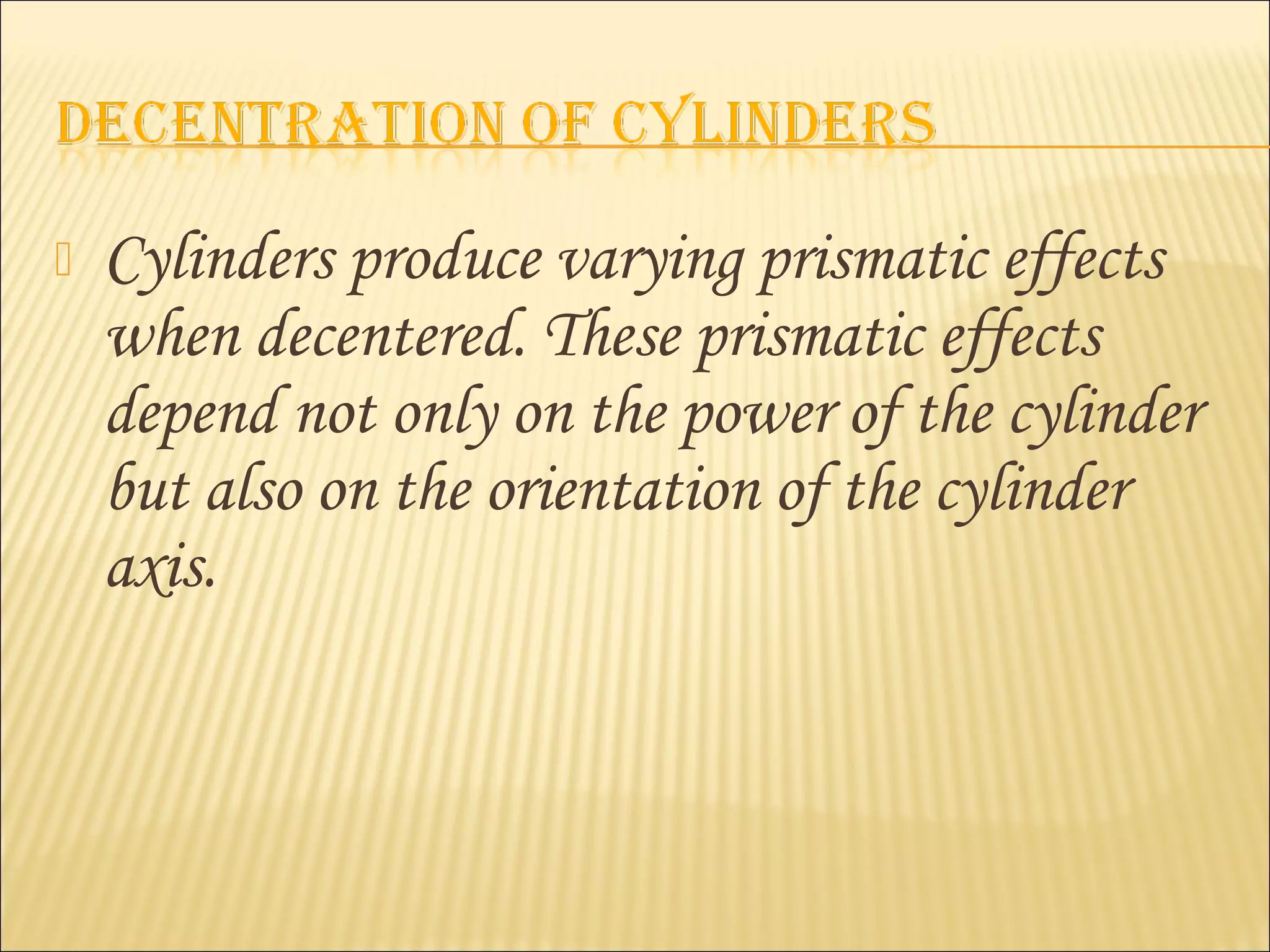 Optical prism decentration | PPT