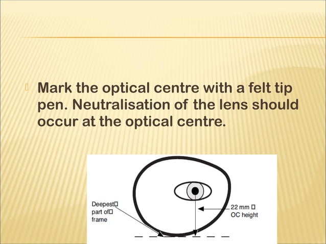 Optical prism decentration | PPT