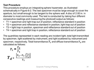 Optical properties of plastics used for evaluating transparency.ppt