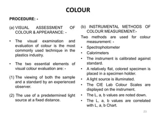 Optical properties of plastics used for evaluating transparency.ppt