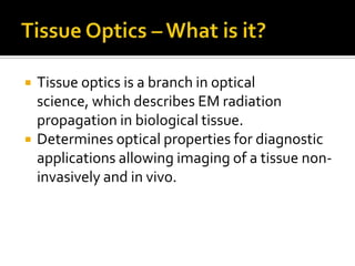 Brain Optical Properties Extraction | PPT