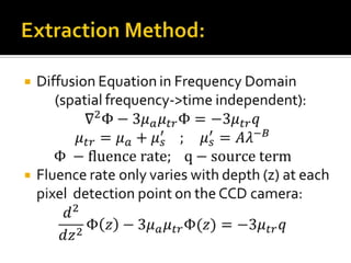 Brain Optical Properties Extraction | PPT