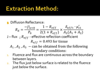Brain Optical Properties Extraction | PPT