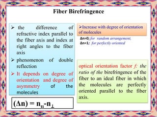 Optical properties of fiber presentation | PDF