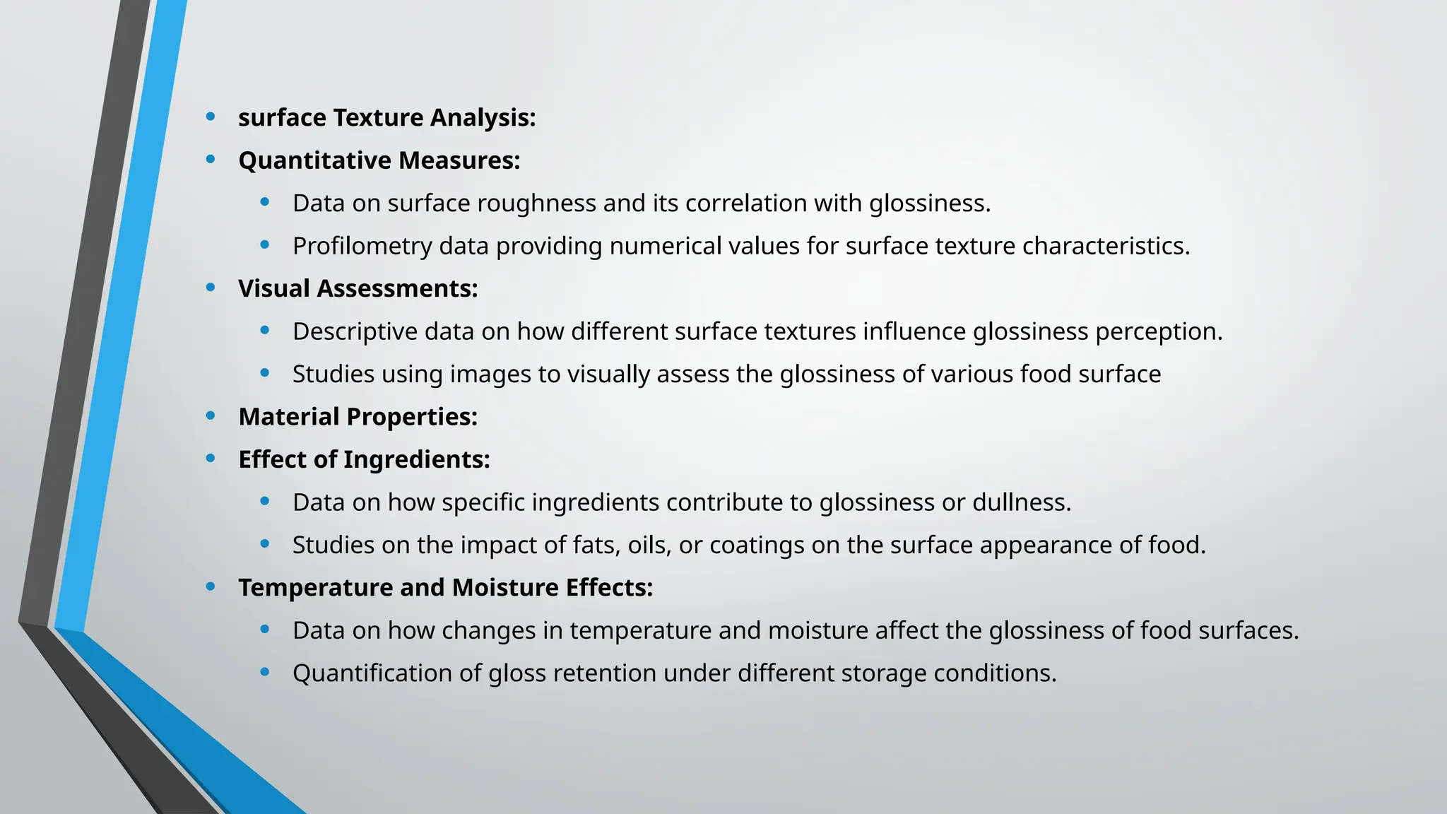 Optical Properties of Food to learn food mechanics | PPTX