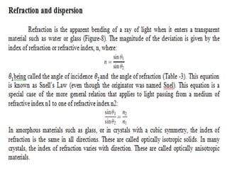 Optical properties of nanomaterials | PDF