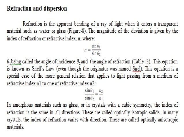 Optical properties of nanomaterials | PDF | Chemistry | Science