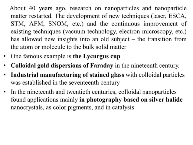 Optical properties of nanomaterials | PDF | Chemistry | Science