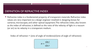 Optical properties test methods for plastics | PPT