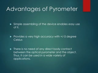 Optical pyrometer | PPTX