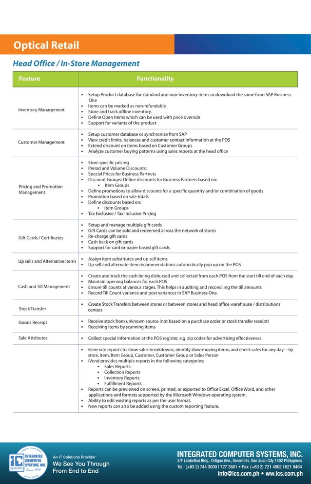 Industry Focus: Optical Retail | PDF