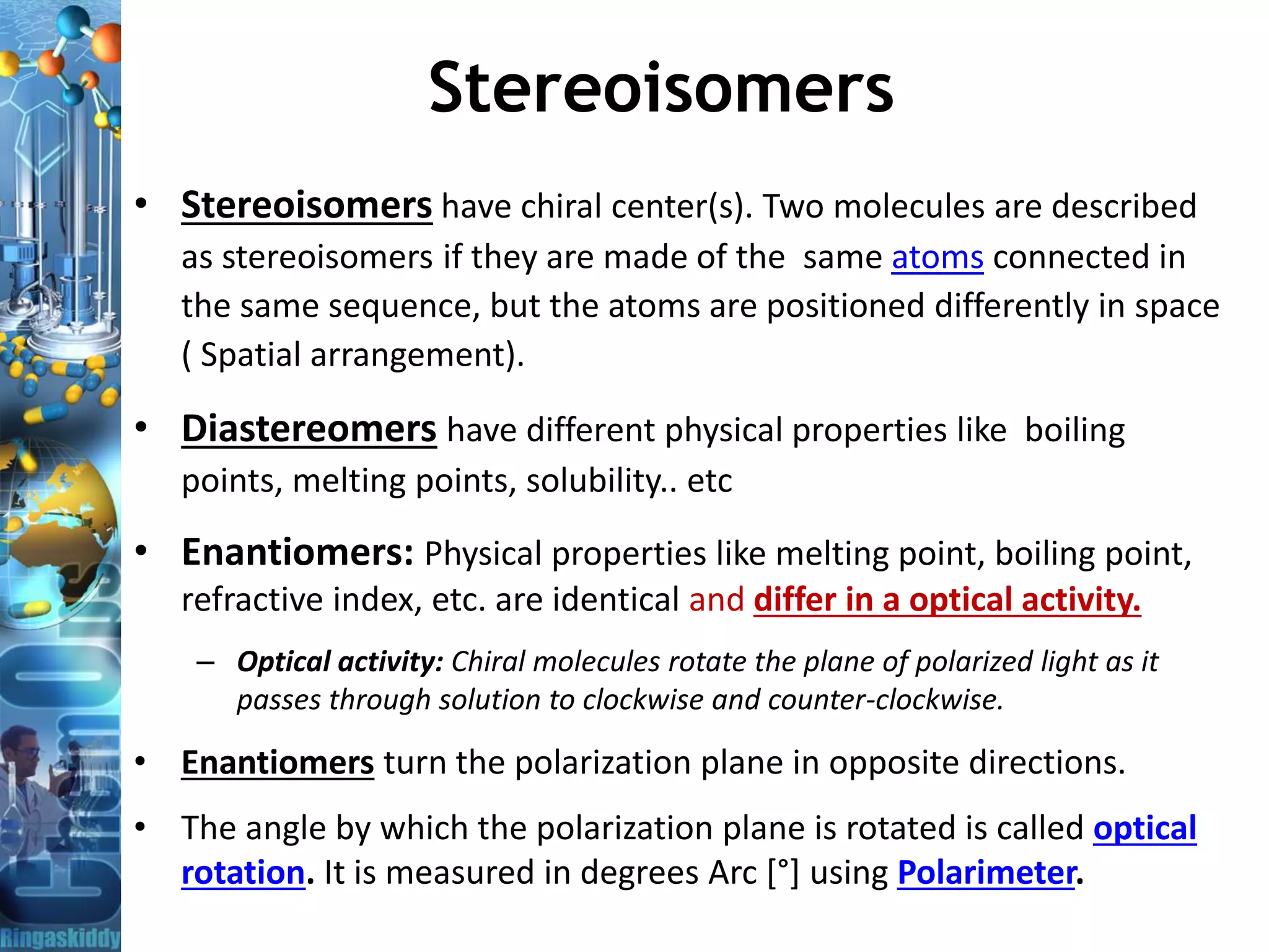 Optical Rotation and Polarimeter by Dr. A. Amsavel | PDF