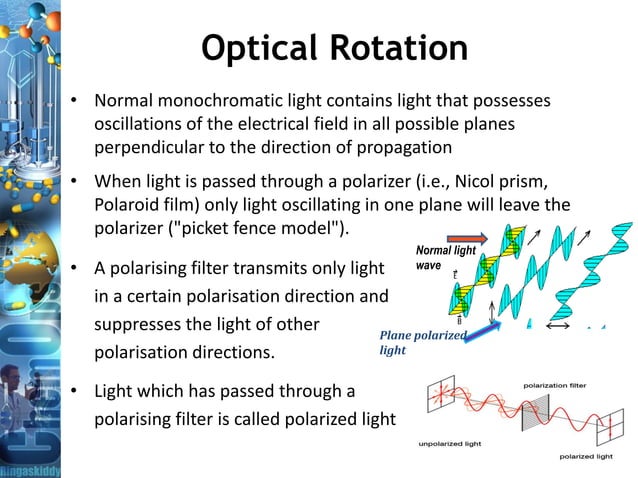 Optical Rotation and Polarimeter by Dr. A. Amsavel | PDF