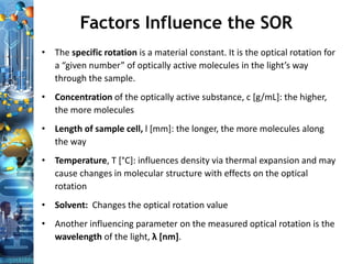 Optical Rotation and Polarimeter by Dr. A. Amsavel | PDF
