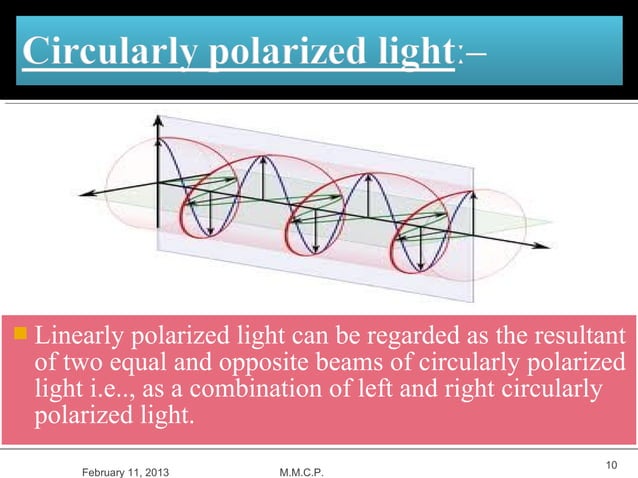 Optical rotatory dispersion | PPT | Physics | Science