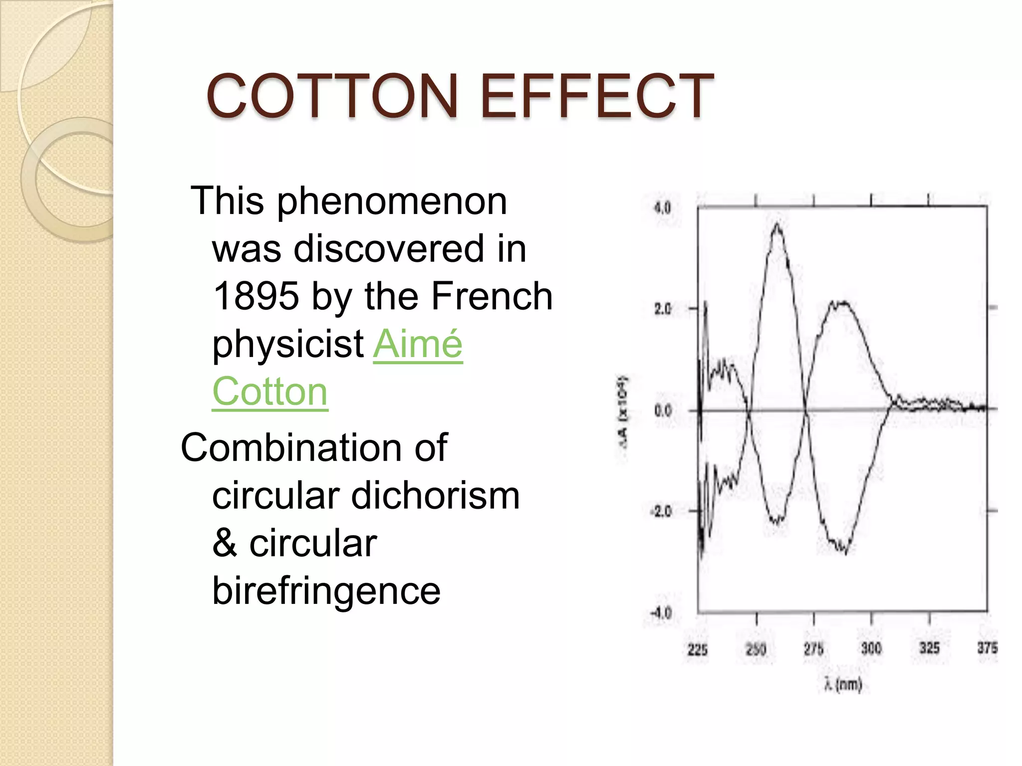Optical rotatory dispersion & circular dichorism | PPTX