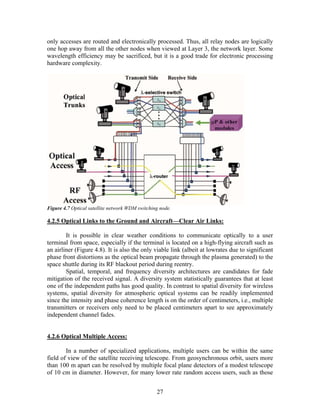 Optical satellite communications | PDF
