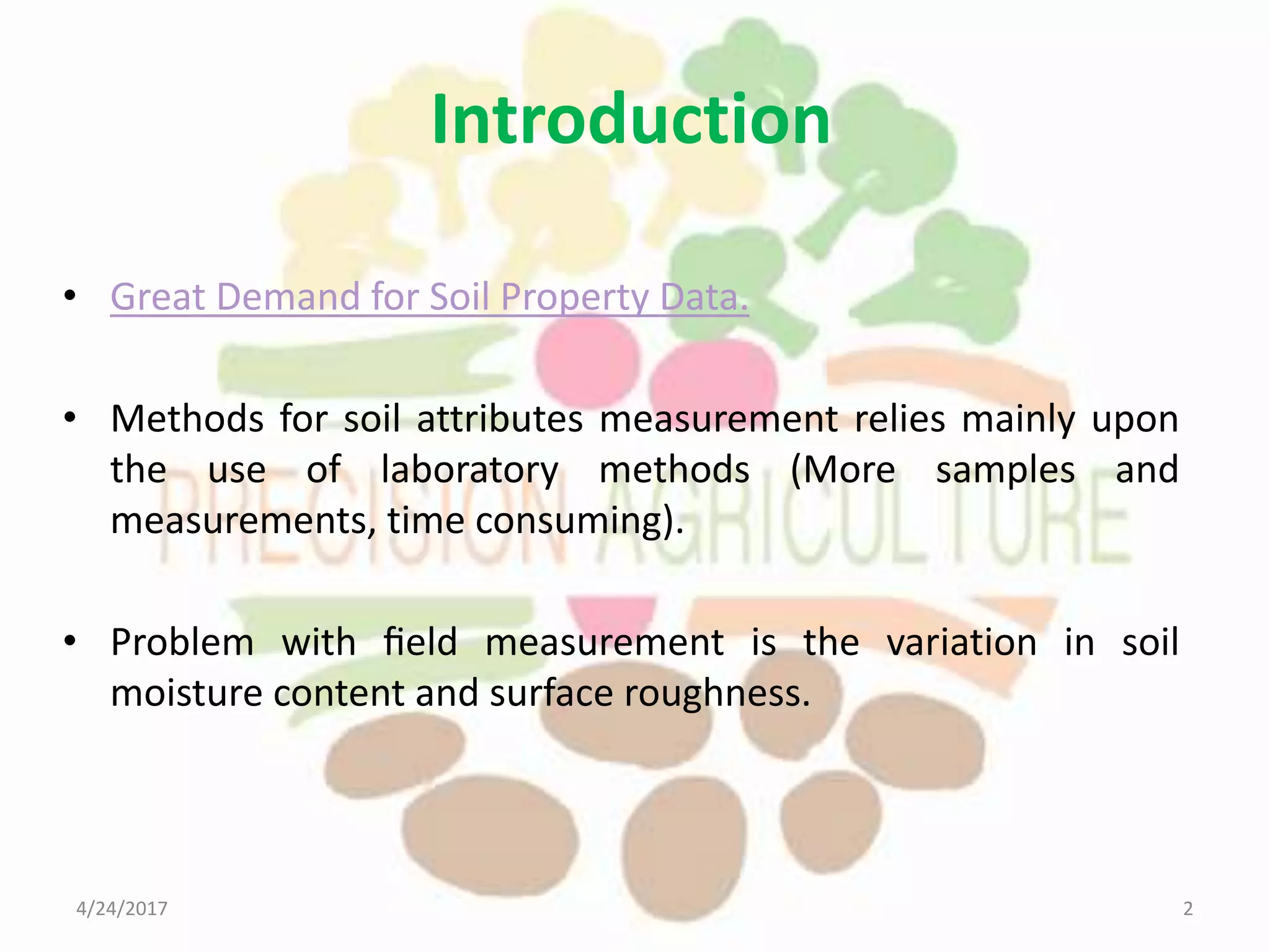 Optical sensing of soil macronutrient | PPT