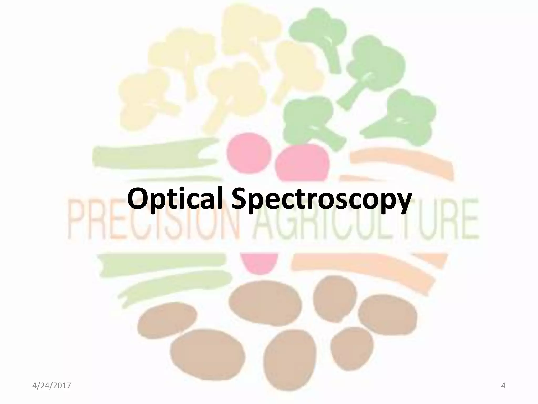 Optical sensing of soil macronutrient | PPTX