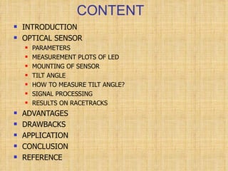 Optical sensor | PPT