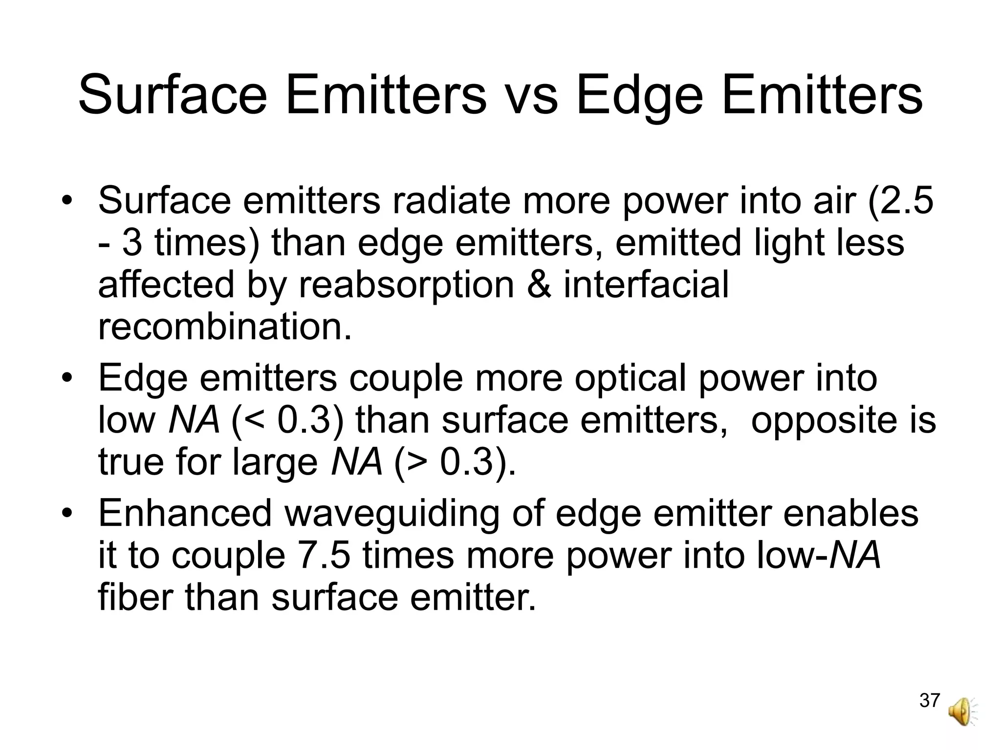 Optical sources led | PPT