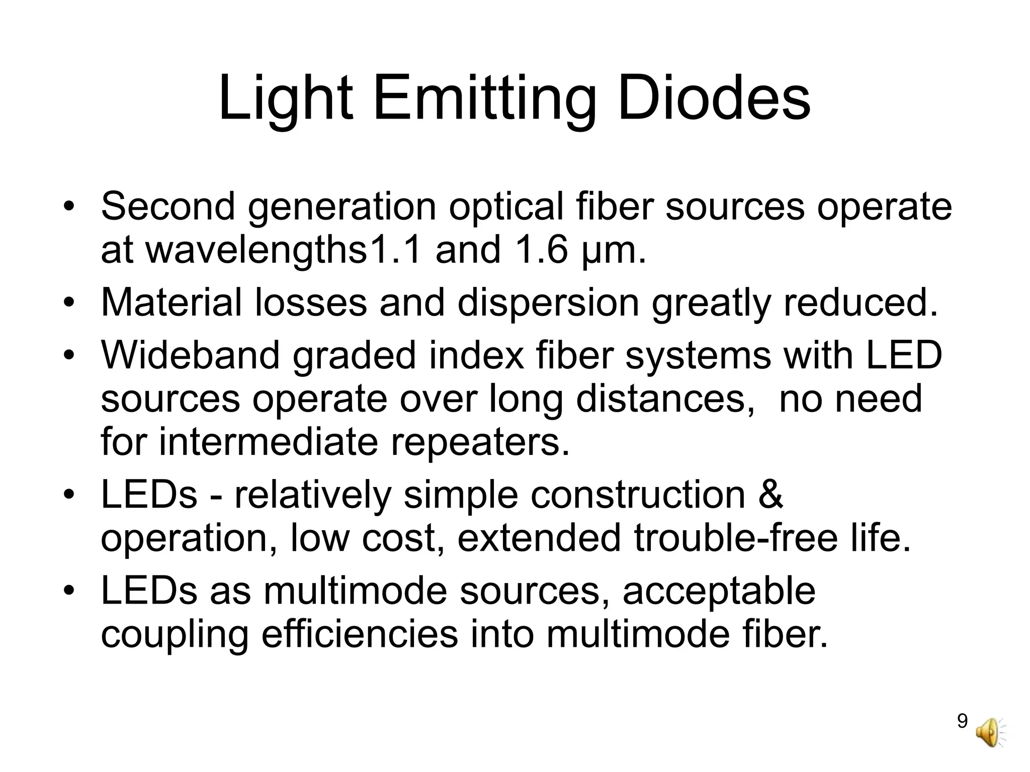 Optical sources led | PPT