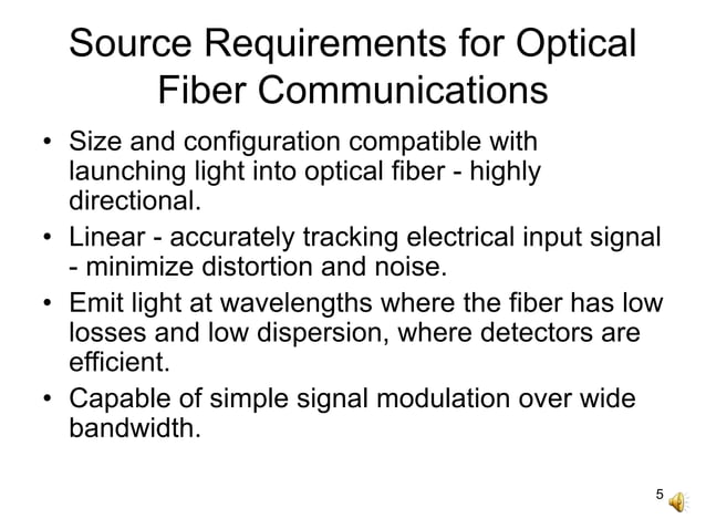 Optical sources led | PPT | Physics | Science