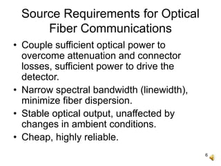 Optical sources led | PPT