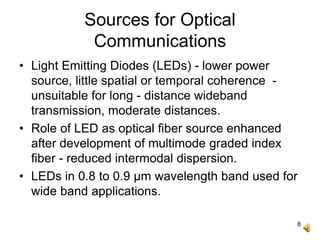 Optical sources led | PPT