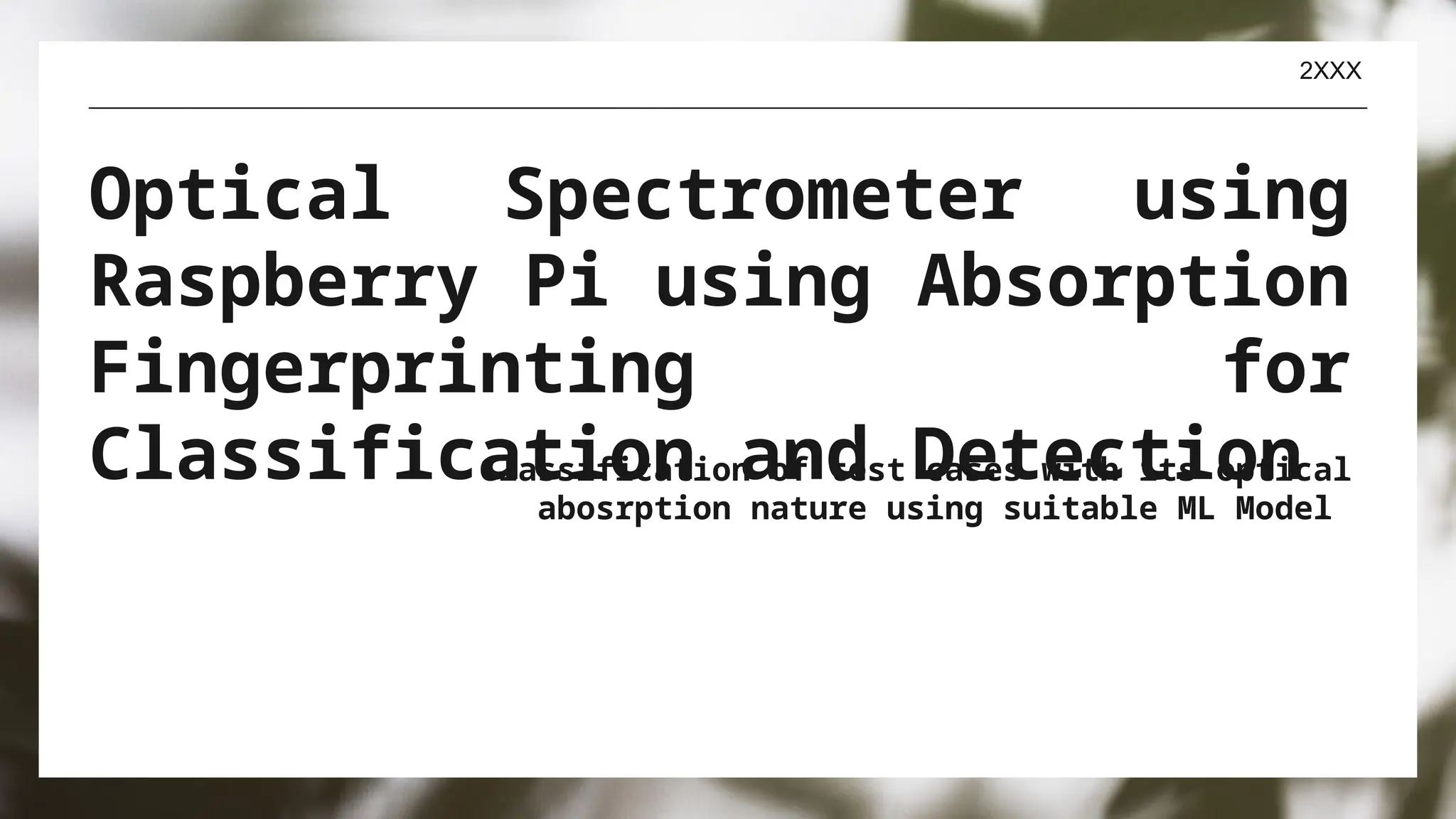 Optical Spectrometer Using Raspberry Pi.pptx