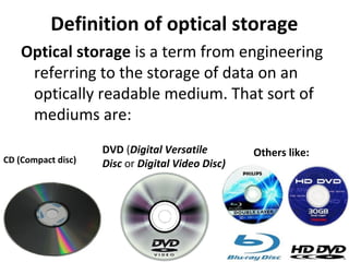 Optical storagе | PPT