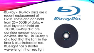 Optical Storage | PPTX