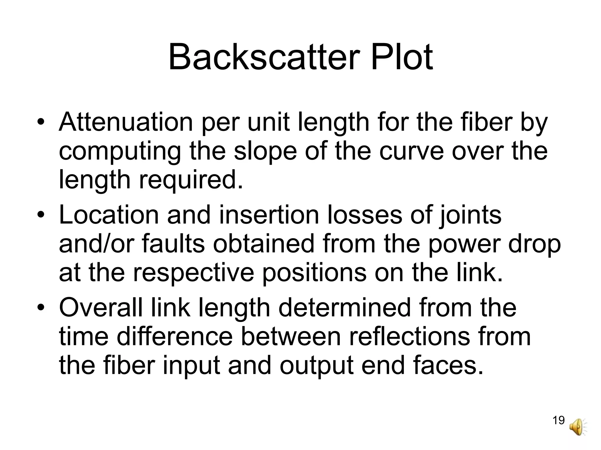Optical time domain reflectometry | PPT