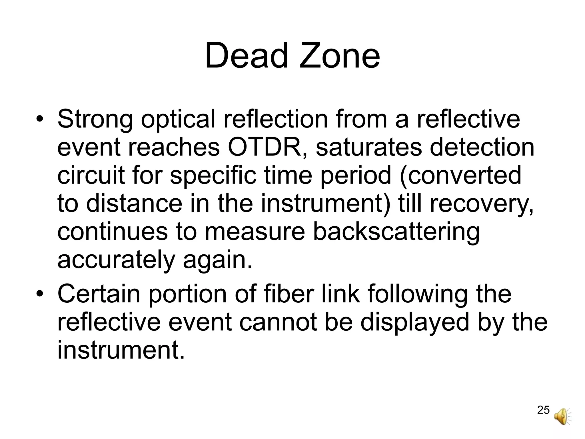 Optical time domain reflectometry | PPT