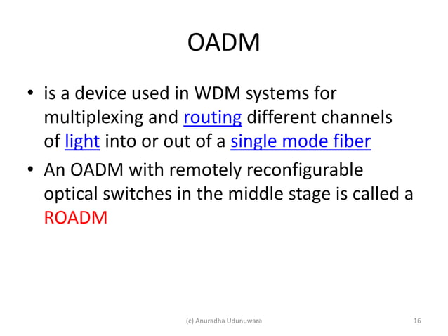 Optical Transport Network | PDF