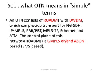 Optical Transport Network | PDF